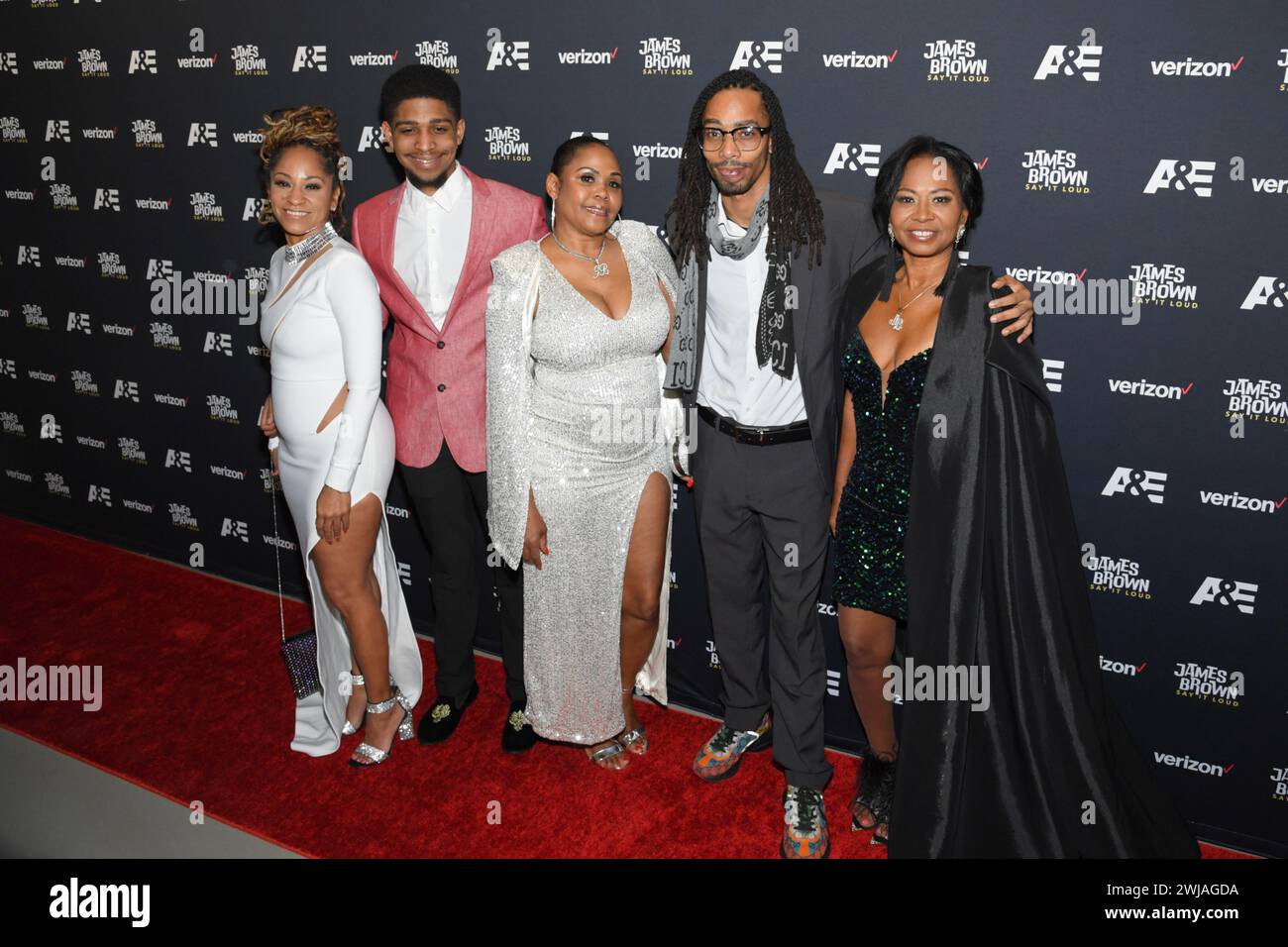 New York, USA. 13th Feb, 2024. Dr. Yamma Brown and Dr. Deanna Brown Thomas attending “James ...