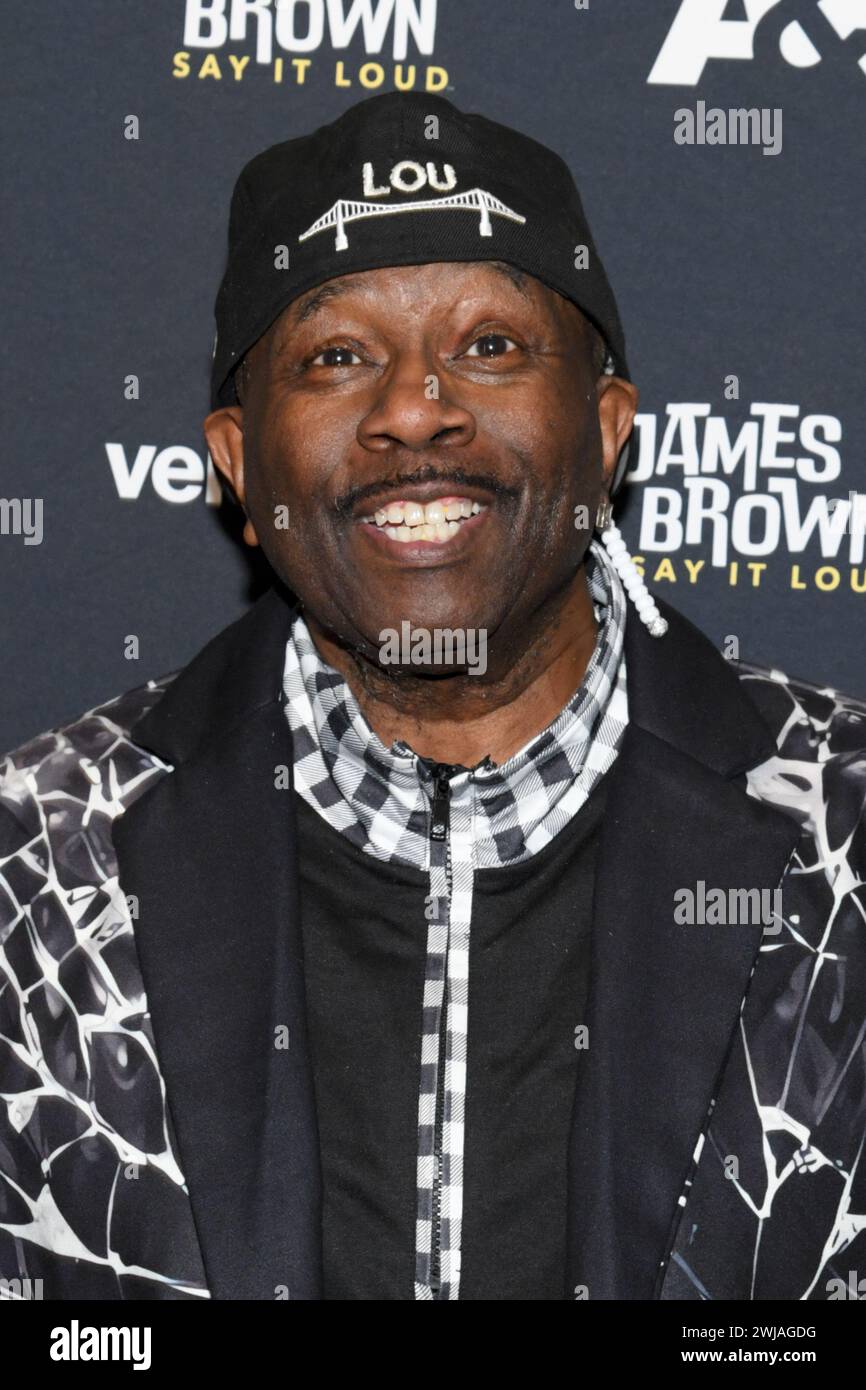 New York, USA. 13th Feb, 2024. Bowlegged Lou attending “James Brown ...
