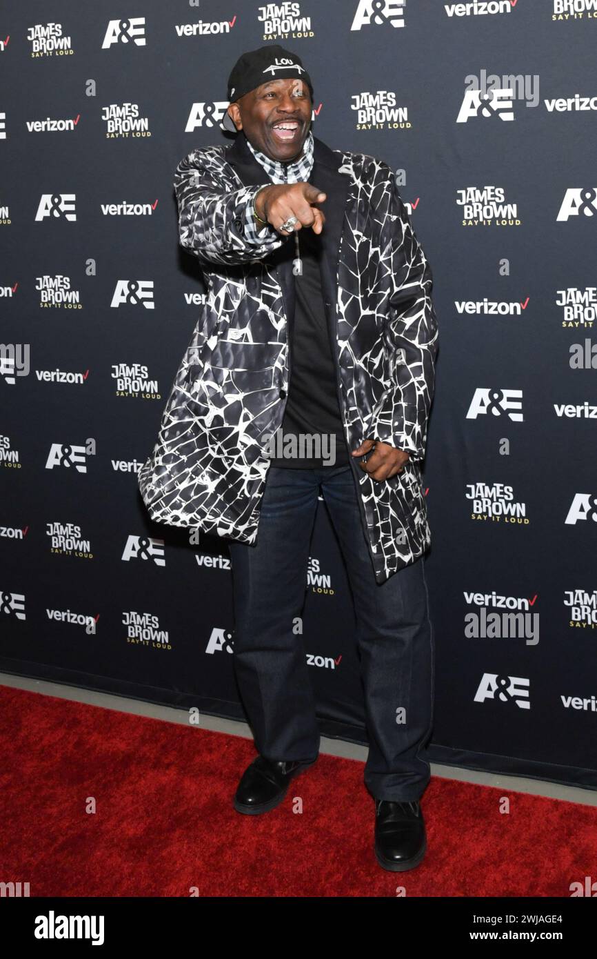 New York, USA. 13th Feb, 2024. Bowlegged Lou attending “James Brown ...