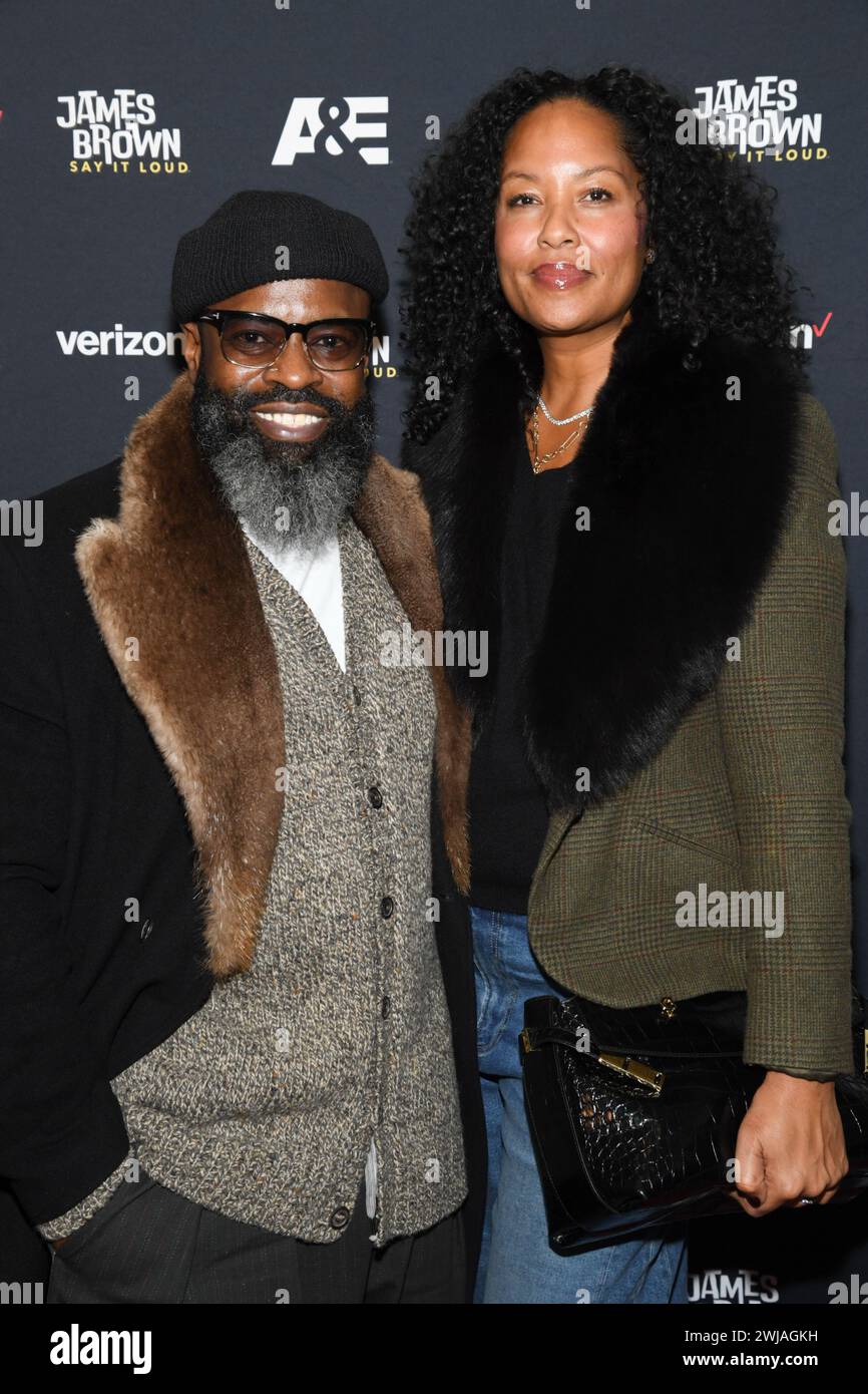 New York, USA. 13th Feb, 2024. Tariq 'Black Thought' Trotter and ...