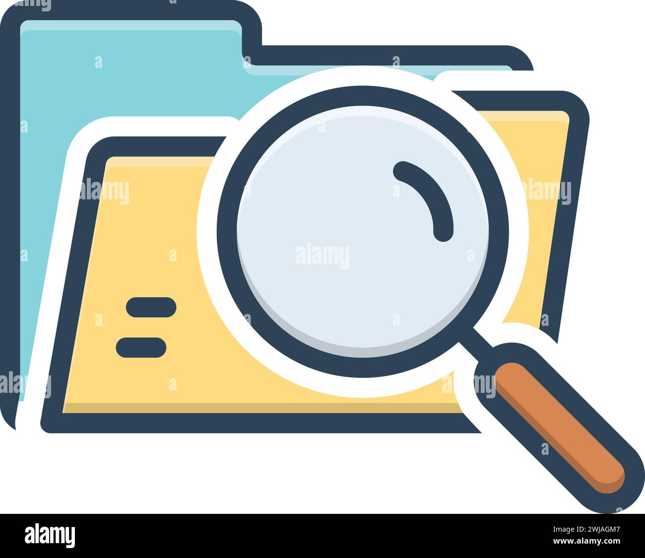 Icon for ver,folder Stock Vector Image & Art - Alamy