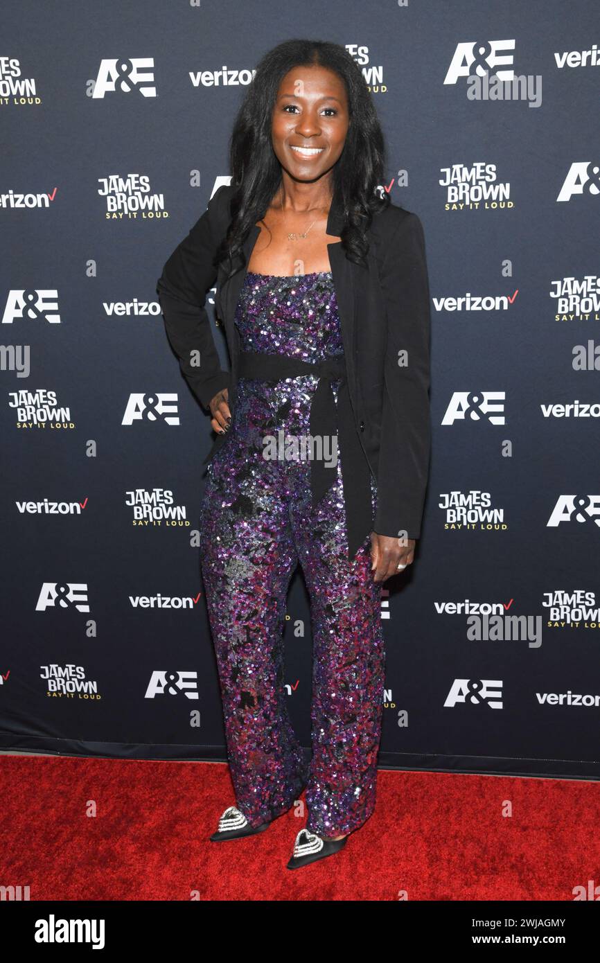 New York, USA. 13th Feb, 2024. Robyn Parks attending “James Brown: Say ...