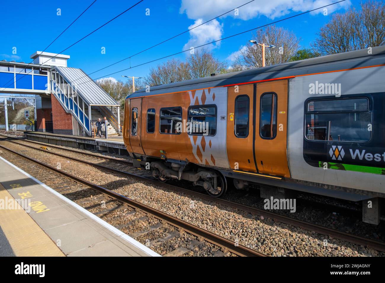 bromsgrove british rail station worcestershire england uk Stock Photo ...