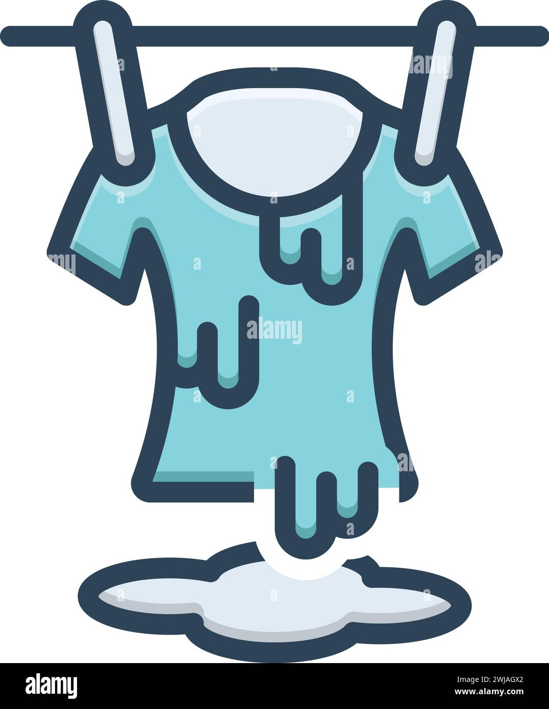 Wet humid Stock Vector Images - Alamy