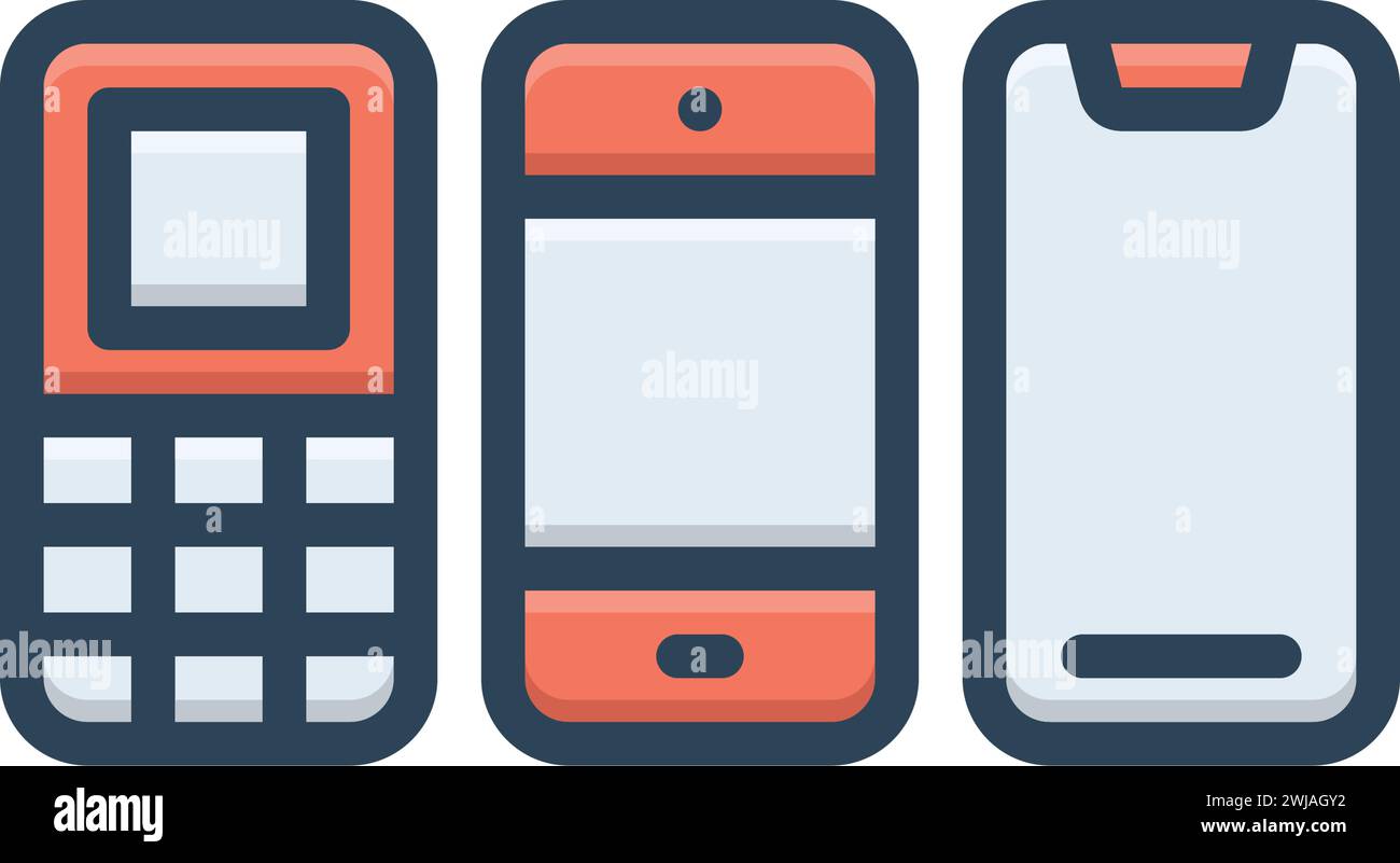 Logo icon versions hi-res stock photography and images - Alamy