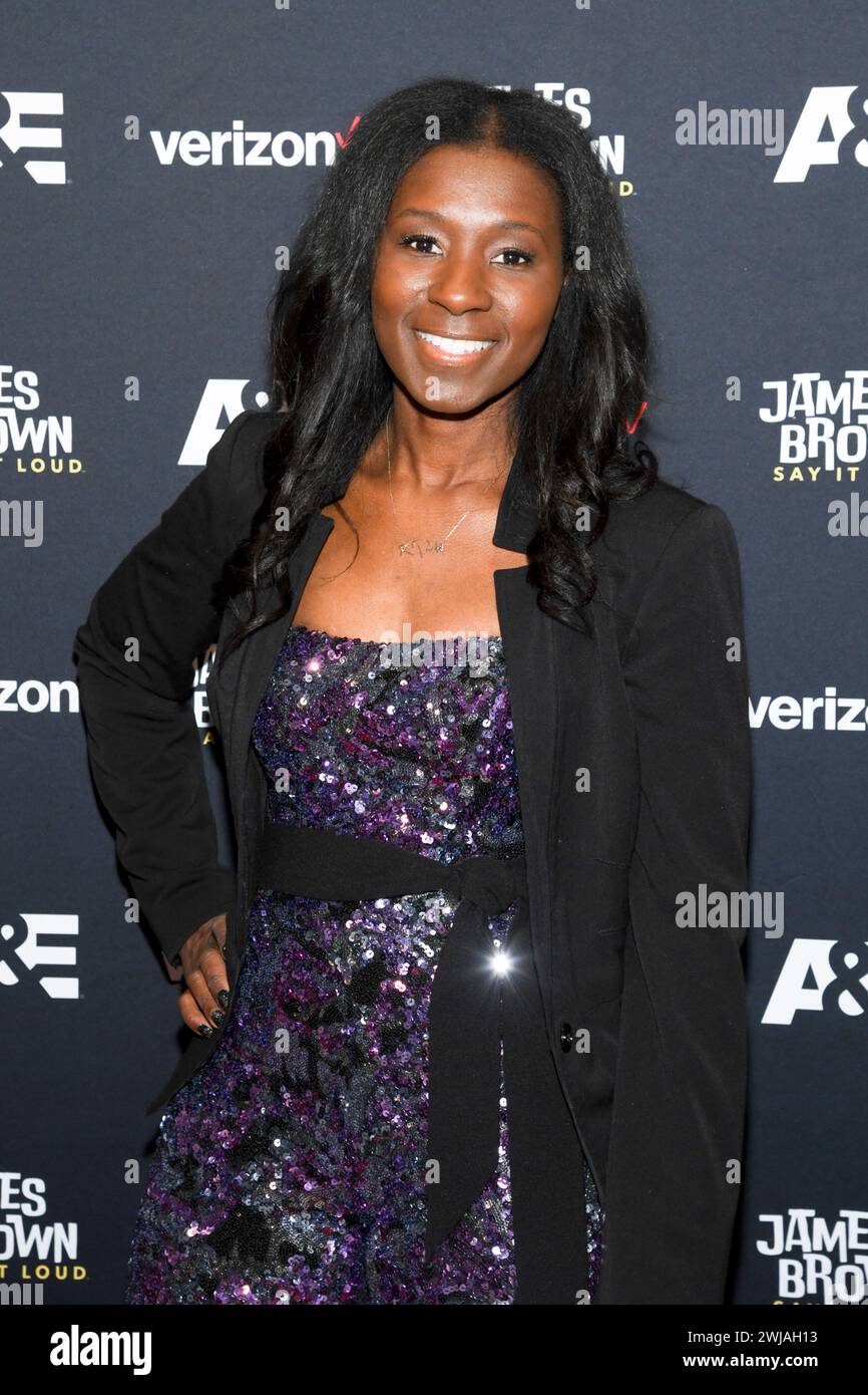 New York, USA. 13th Feb, 2024. Robyn Parks attending “James Brown: Say ...