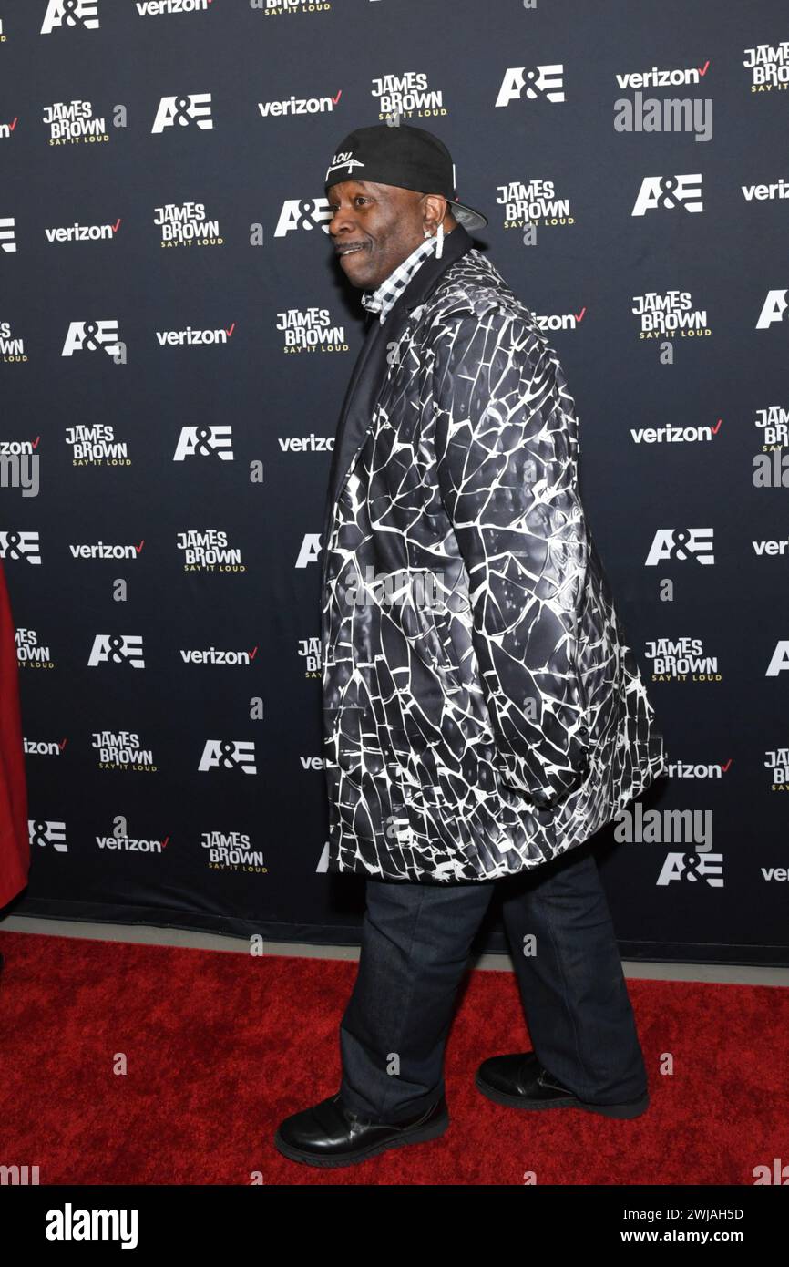 New York, USA. 13th Feb, 2024. Bowlegged Lou attending “James Brown ...