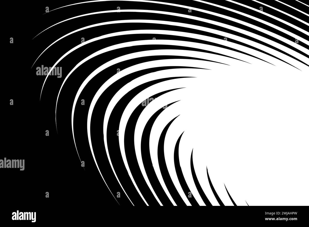 James rifled gun barrel grooves. Horizontal background, vector pattern ...