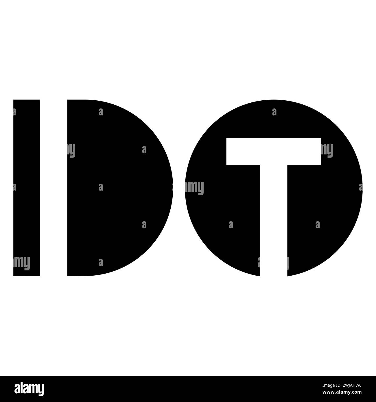 Do it word lettering, letter in letter, do it motto Stock Vector Image ...