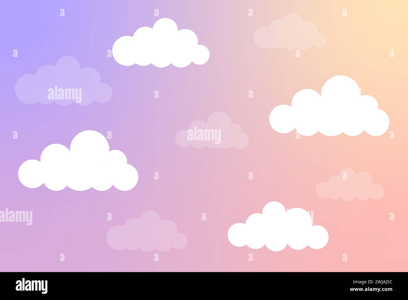 Abstract Cloud Gradient Background Stock Photo - Alamy