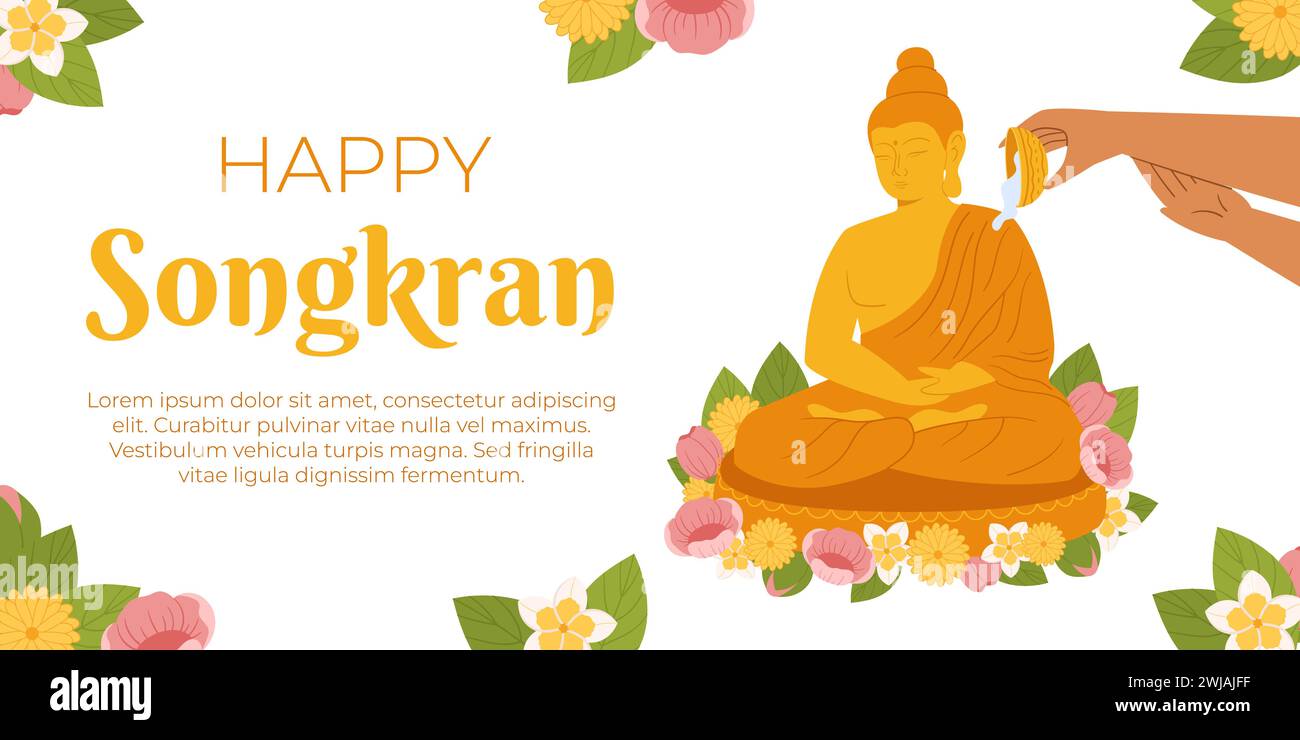 Traditional thai ceremony in Stock Vector Images - Alamy