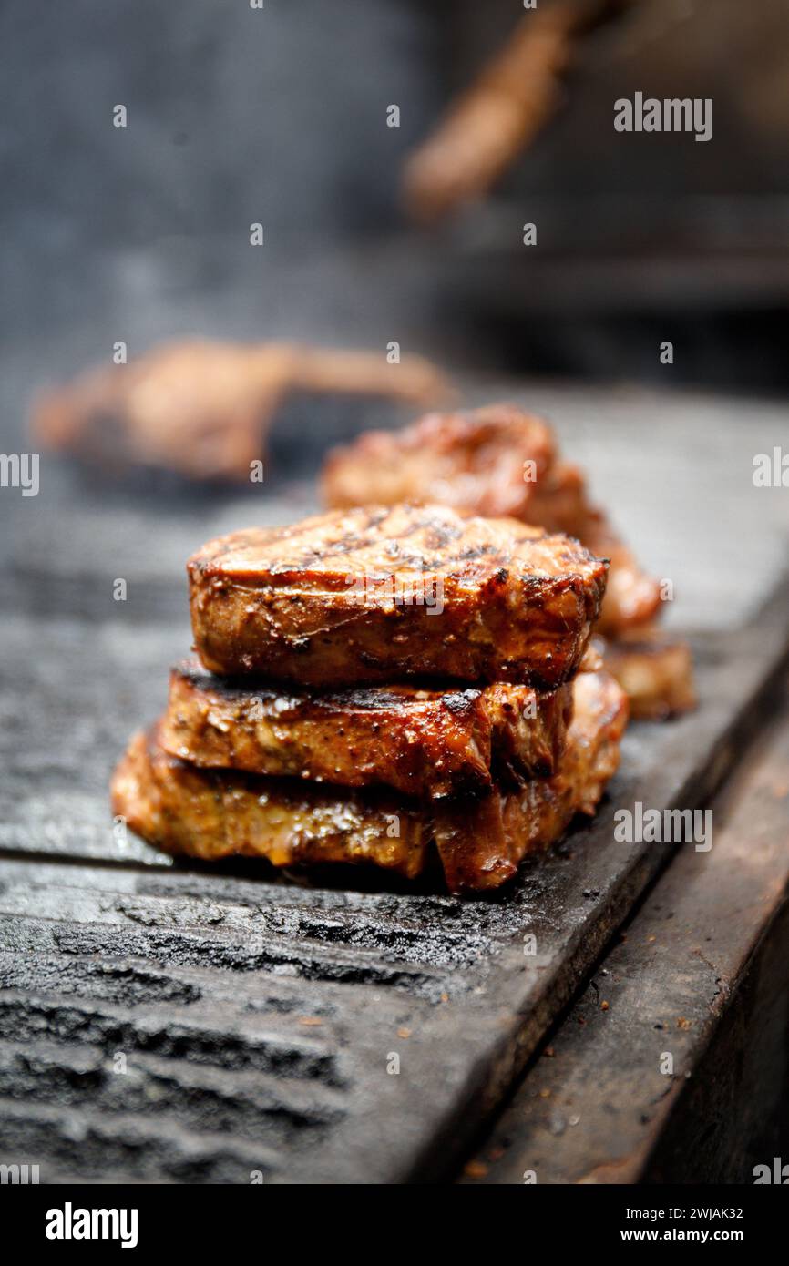 Beef ribs ribeye steaks hi-res stock photography and images - Alamy