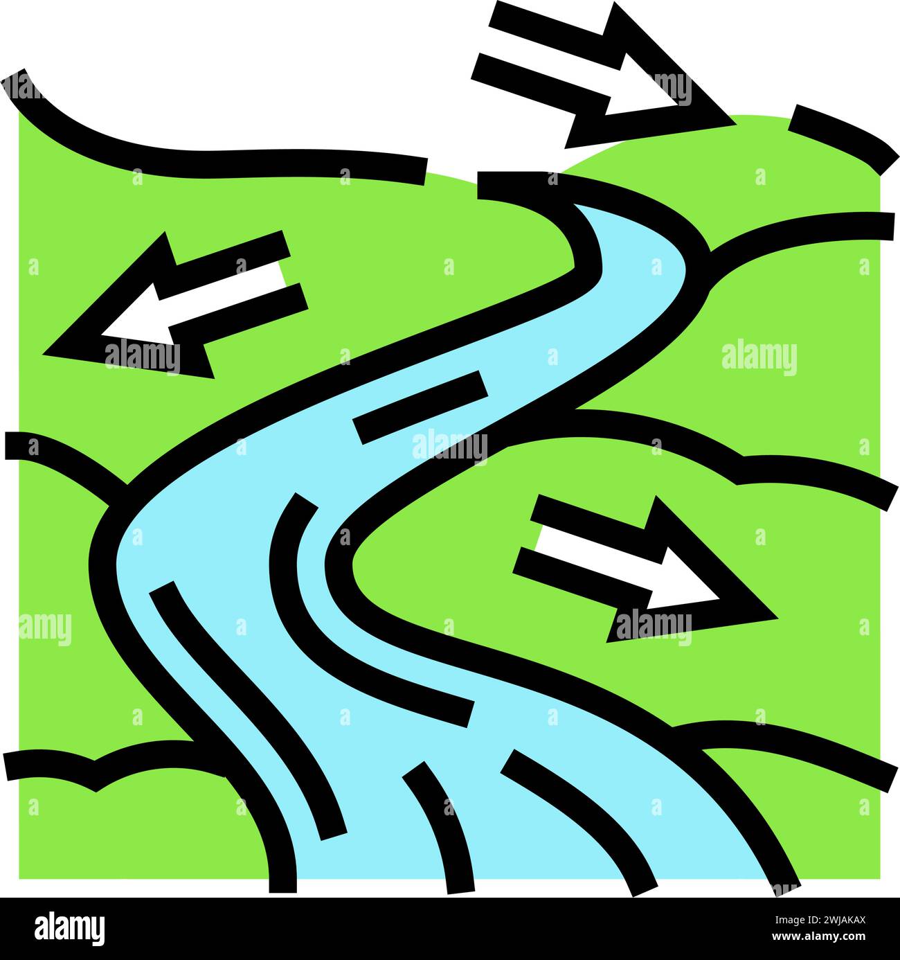 Control dam Stock Vector Images - Alamy