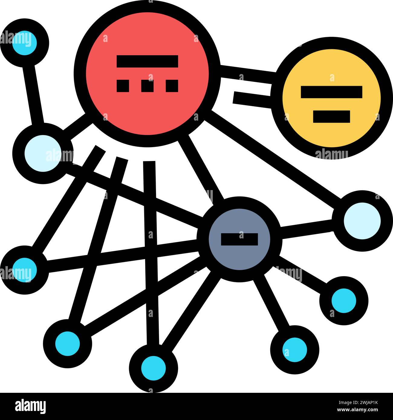 pagerank algorithm color icon vector illustration Stock Vector Image ... pagerank algorithm color icon vector illustration Stock Vector Image ...