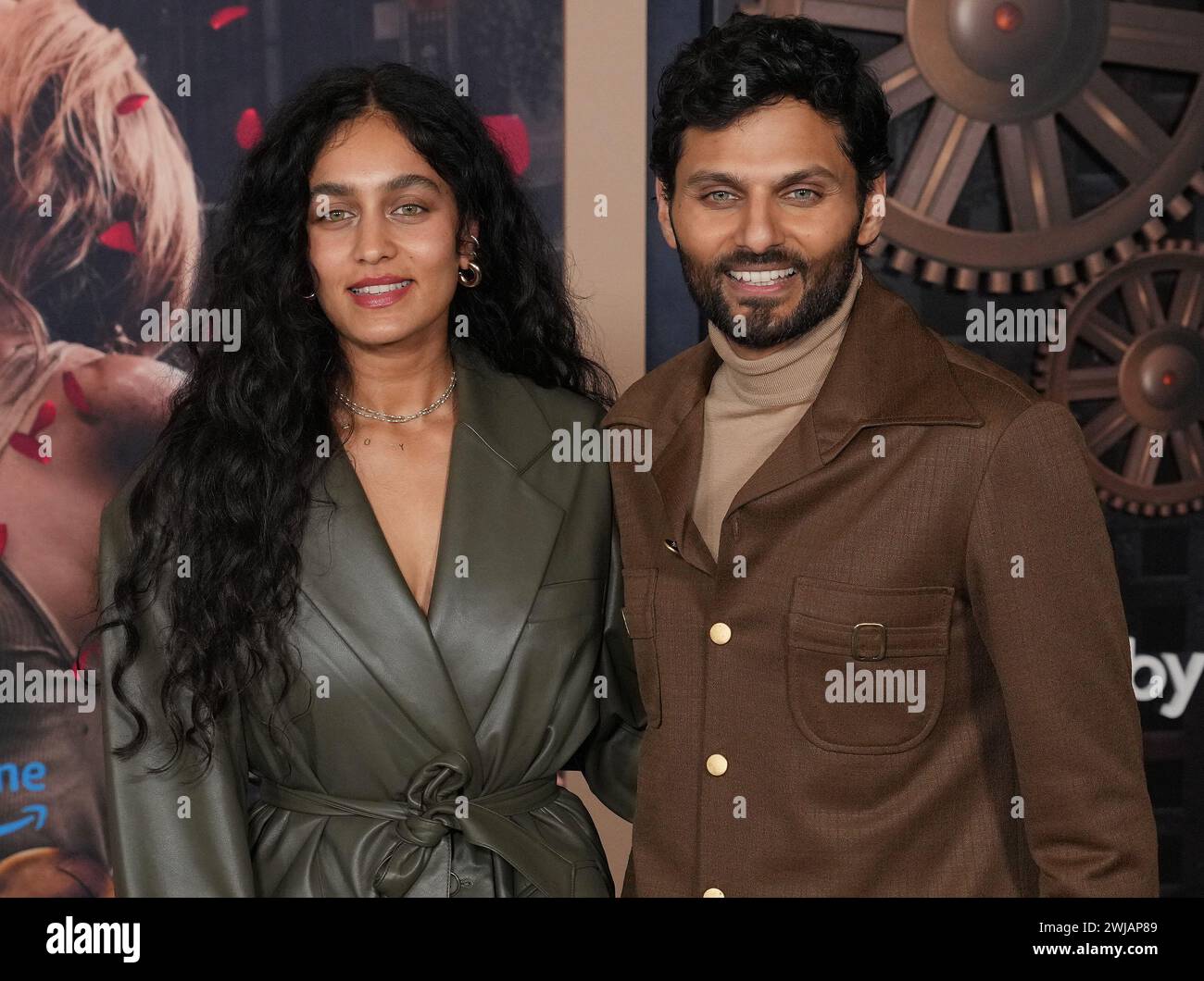 Los Angeles, USA. 13th Feb, 2024. (L-R) Radhi Devlukia-Shetty and Jay ...