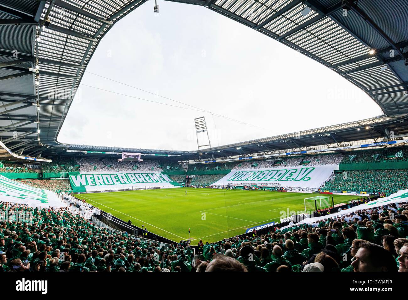 Bremen, Deutschland. 10th Feb, 2024. firo: 02/10/2024, football, soccer ...