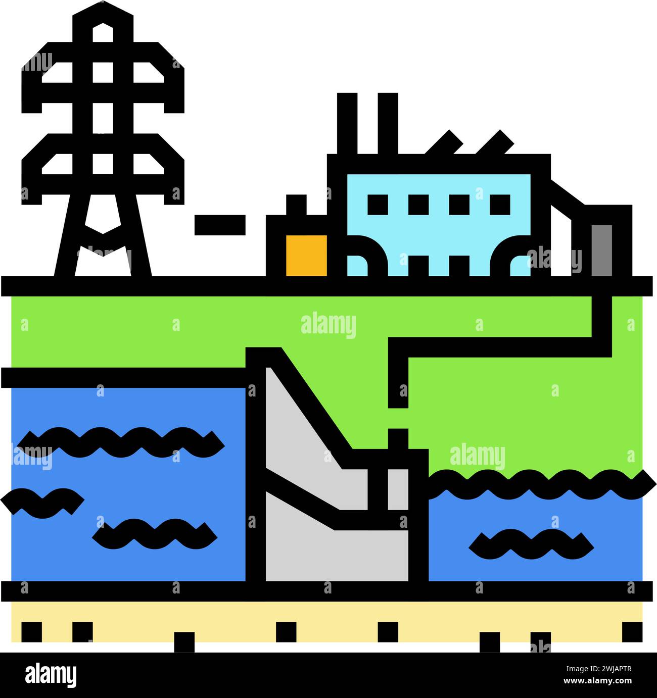 Plant control hydro panel Stock Vector Images - Alamy