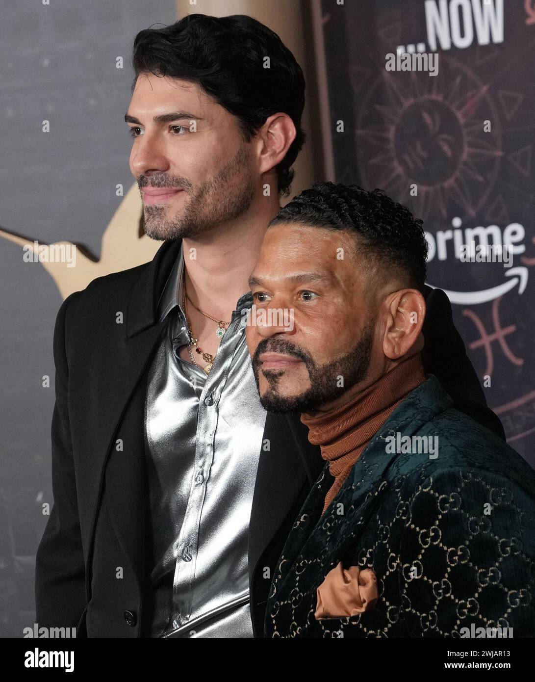 Los Angeles, USA. 13th Feb, 2024. (L-R) Kirk Thomas and Benny Medina at ...