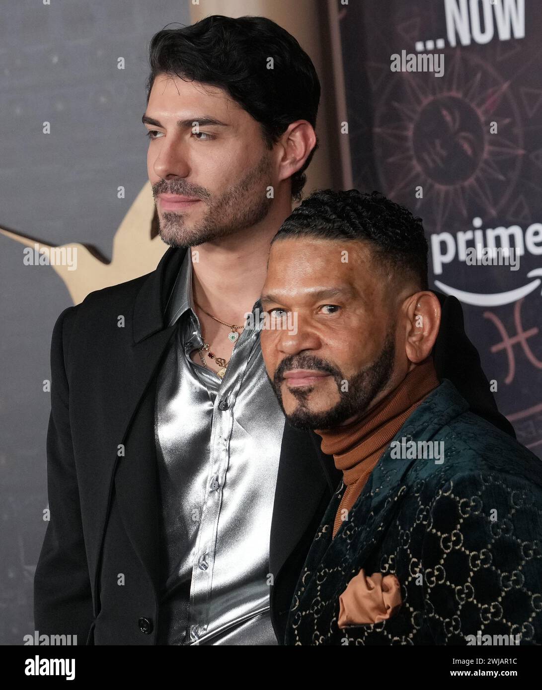Los Angeles, USA. 13th Feb, 2024. (L-R) Kirk Thomas and Benny Medina at ...