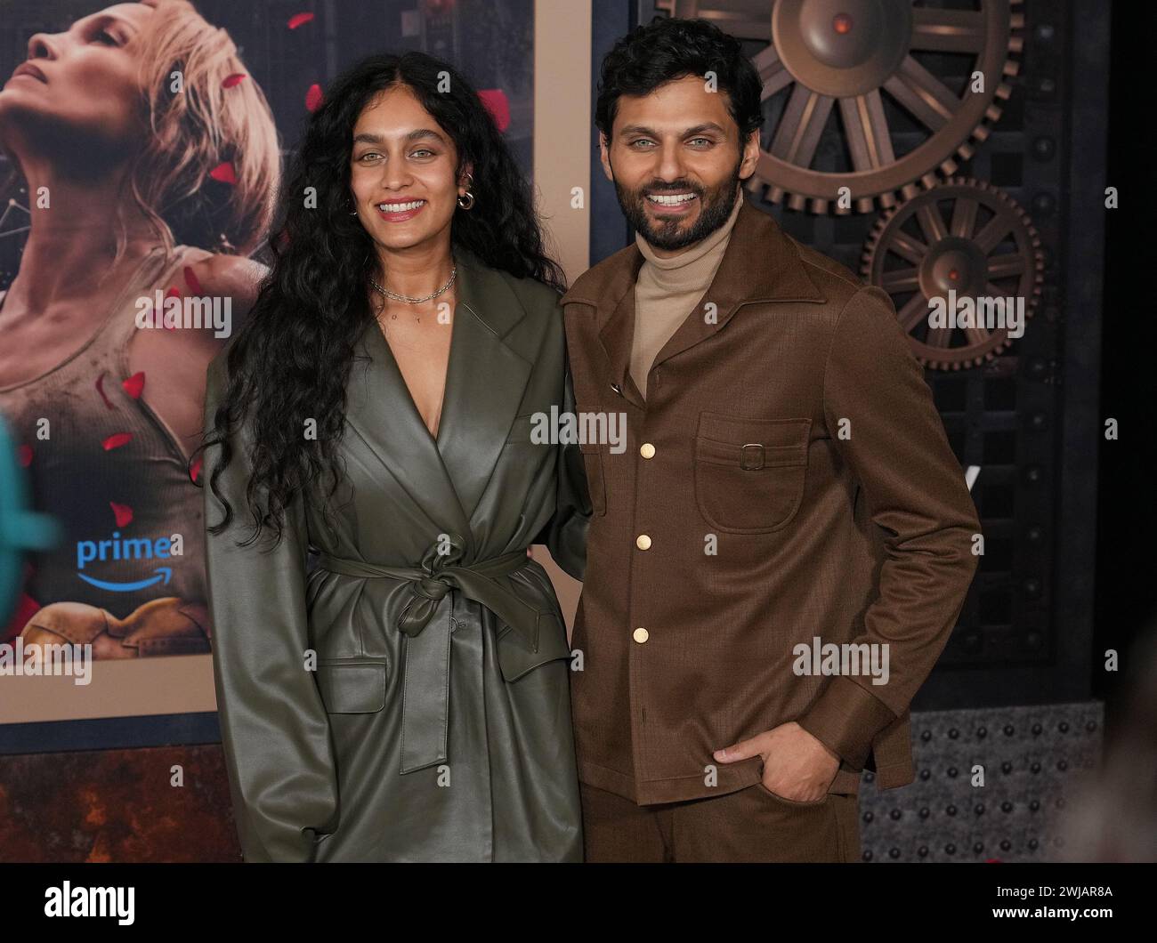 Los Angeles, USA. 13th Feb, 2024. (L-R) Radhi Devlukia-Shetty and Jay ...