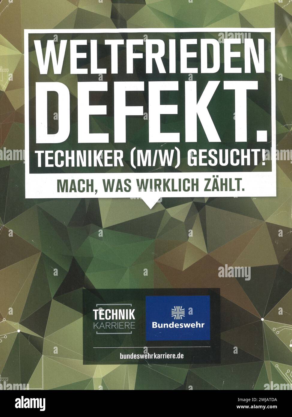2017 Bundeswehr ad The Bundeswehr is the armed forces of the Federal ...