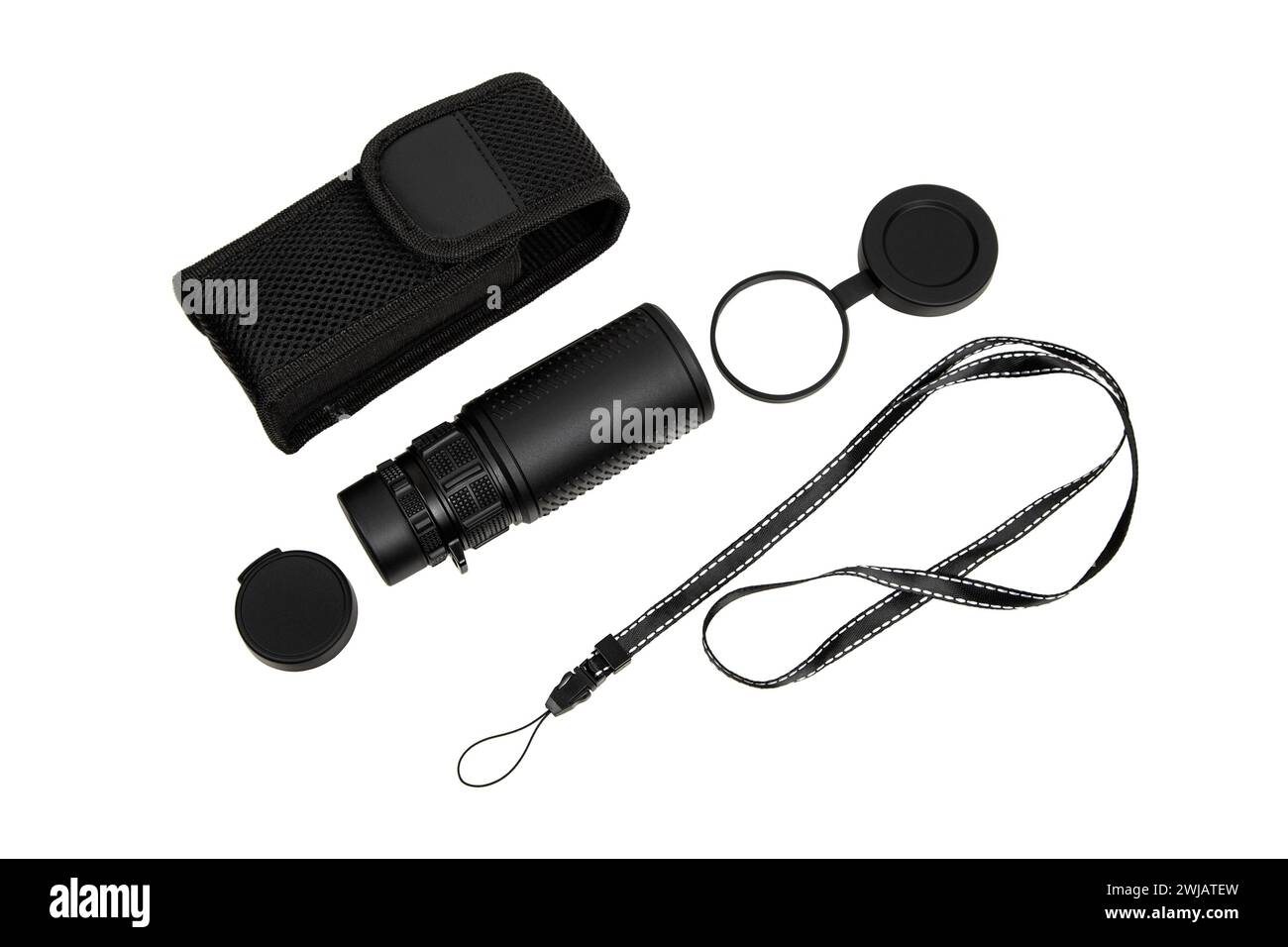 Optical monocular. Spotting scope perfect optical equipment for sport ...