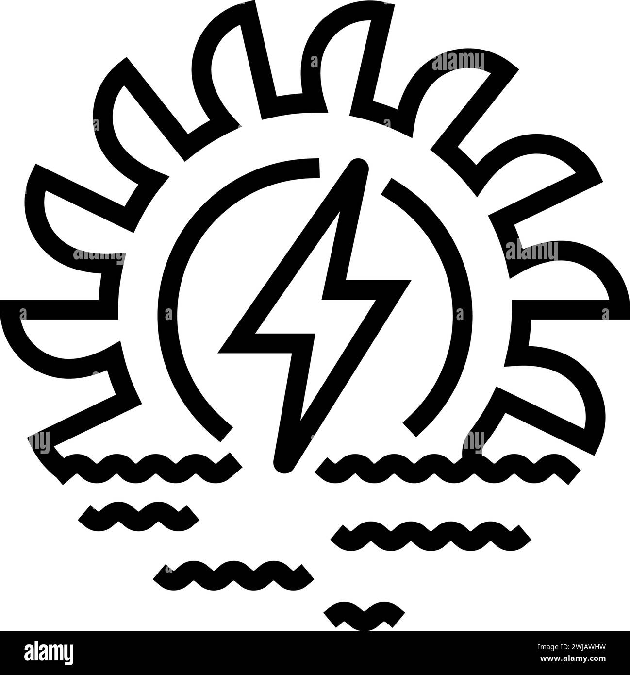 hydroelectric power line icon vector illustration Stock Vector Image ... hydroelectric power line icon vector illustration Stock Vector Image ...