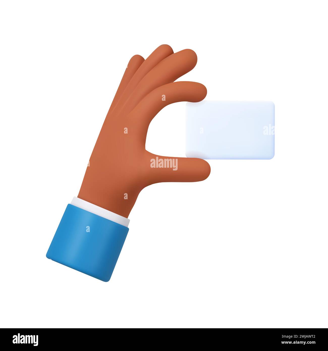 3d businessman hand showing Stock Vector Images - Alamy