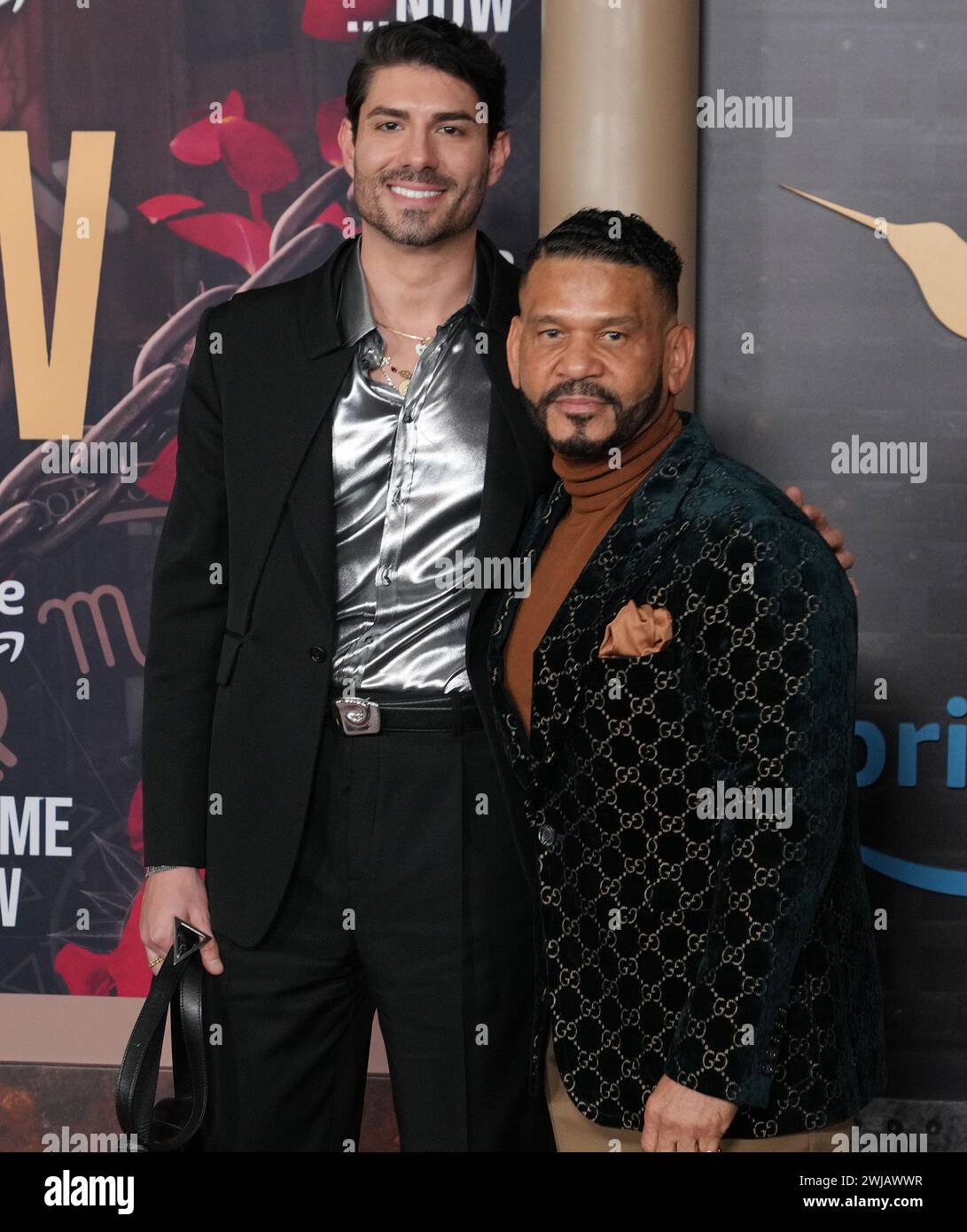 Los Angeles, USA. 13th Feb, 2024. (L-R) Kirk Thomas and Benny Medina at ...