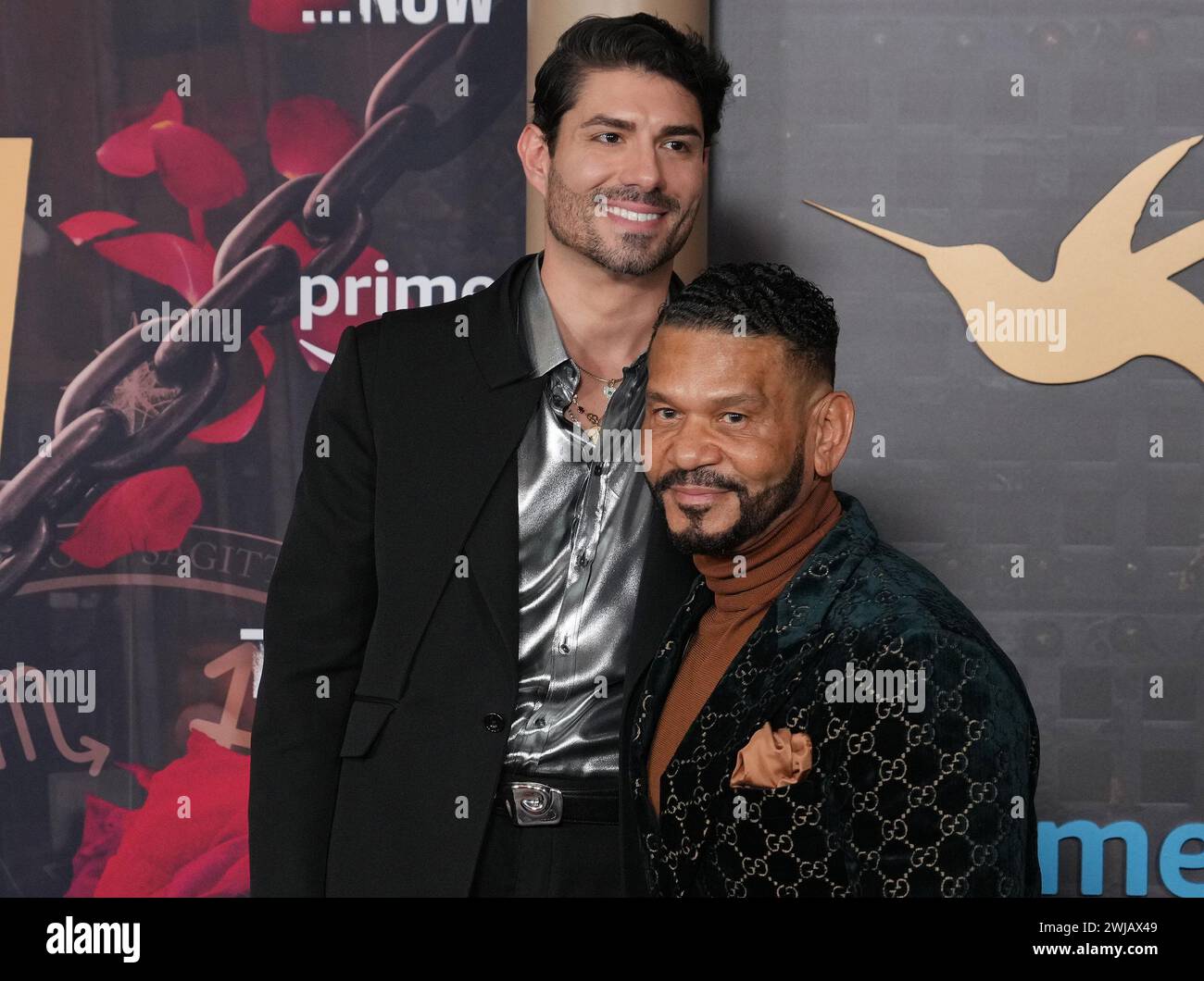 Los Angeles, USA. 13th Feb, 2024. (L-R) Kirk Thomas and Benny Medina at ...