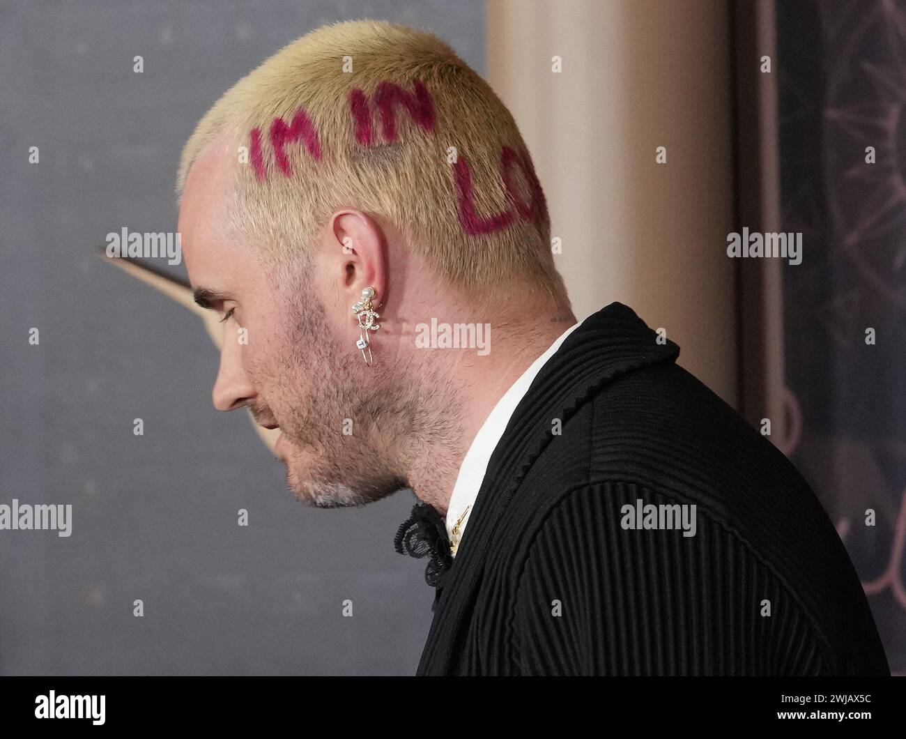 Los Angeles, USA. 13th Feb, 2024. Nathan Scherrer at the Amazon MGM ...