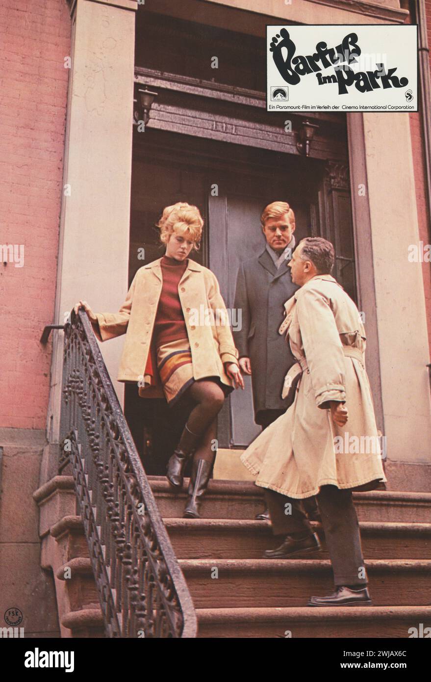 Barefoot in the Park (Paramount, 1967). Film. Starring Robert Redford ...