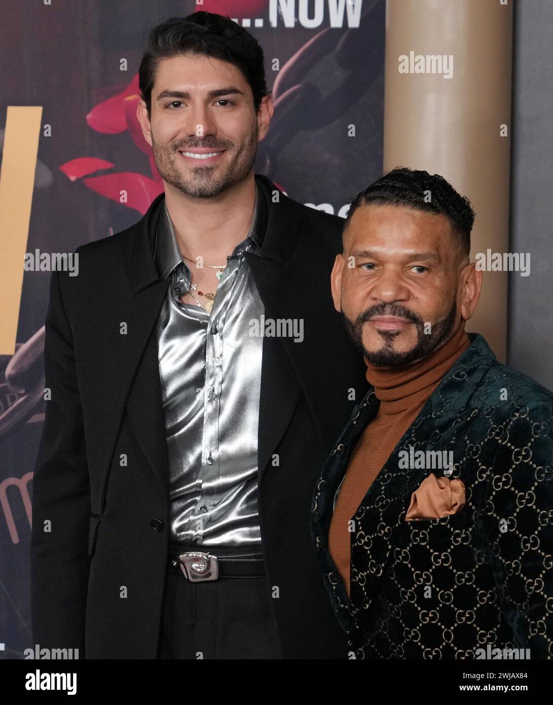 Los Angeles, USA. 13th Feb, 2024. (L-R) Kirk Thomas and Benny Medina at ...