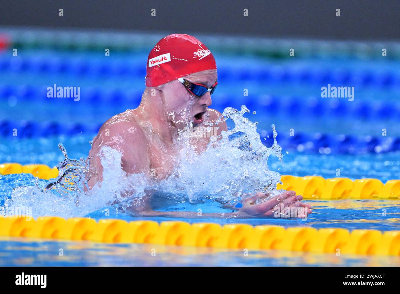 Doha, Qat. 14th Feb, 2024. Duncan Scott from Great Britain from Italy ...