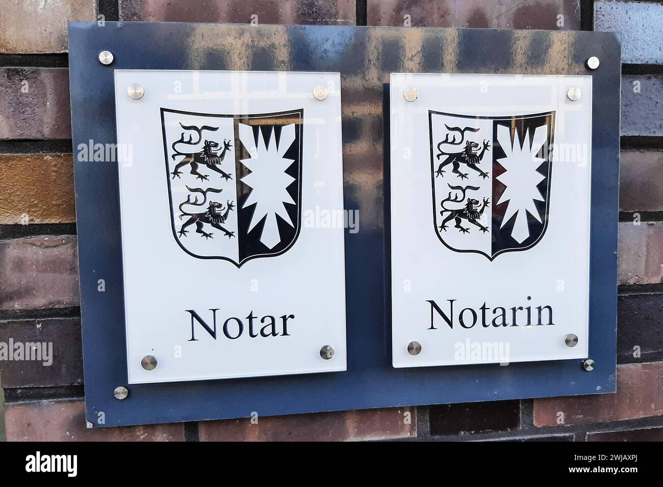 Urkunde notar hi-res stock photography and images - Alamy