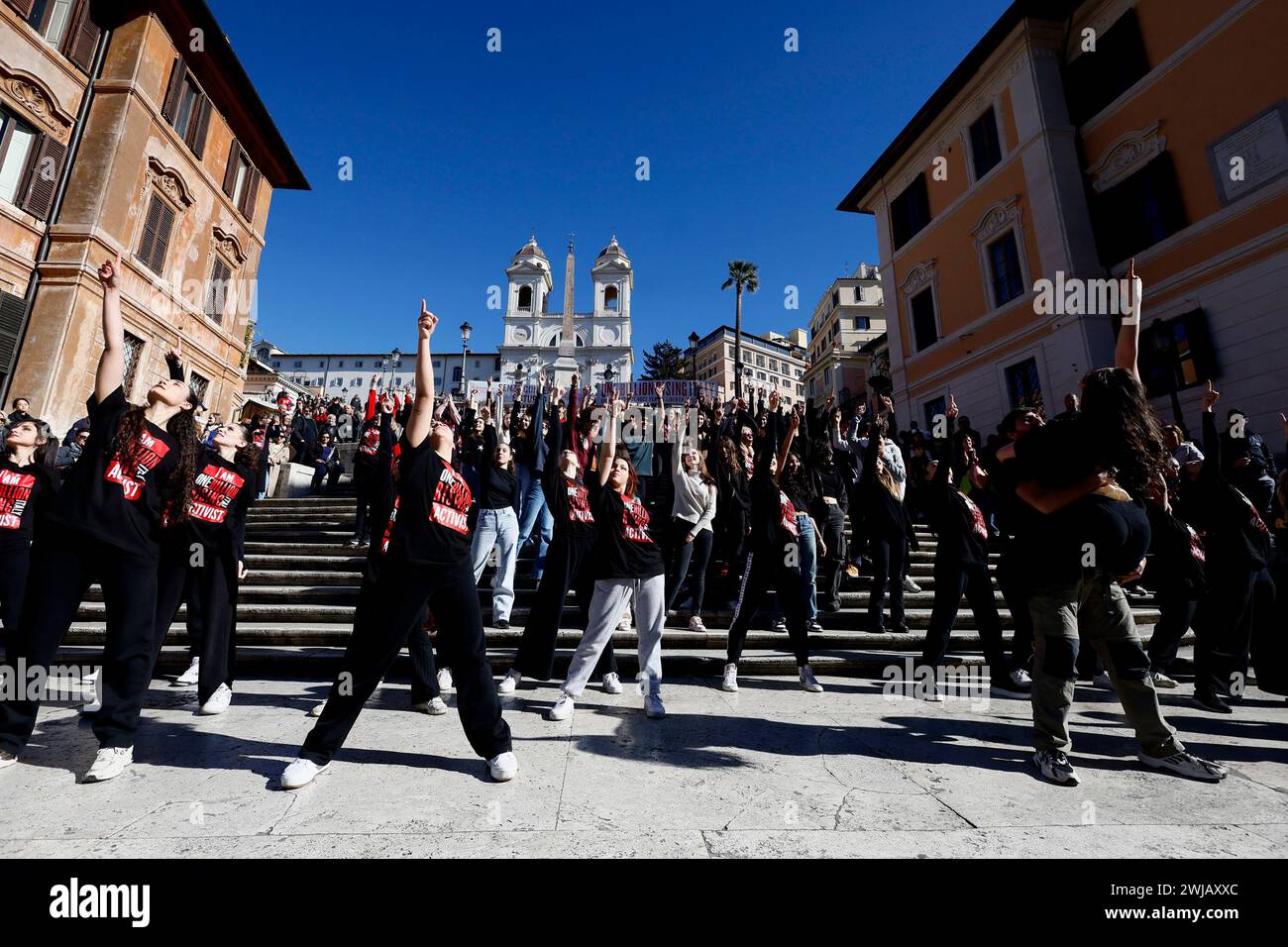 Roma, Italia. 14th Feb, 2024. Foto Cecilia Fabiano/LaPresse 14 Febbraio 2024 Roma, Italia ...