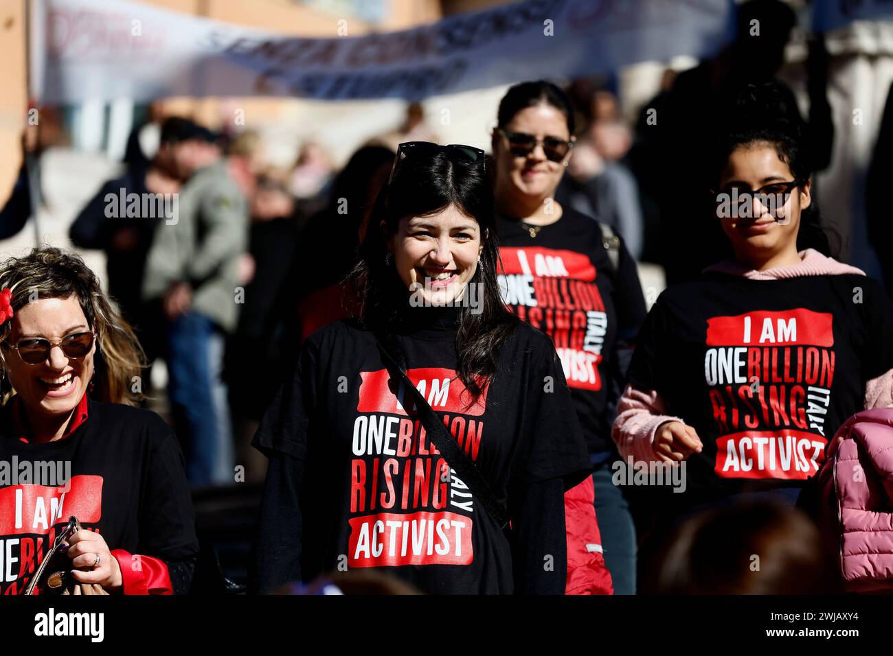 Roma, Italia. 14th Feb, 2024. Foto Cecilia Fabiano/LaPresse 14 Febbraio 2024 Roma, Italia ...