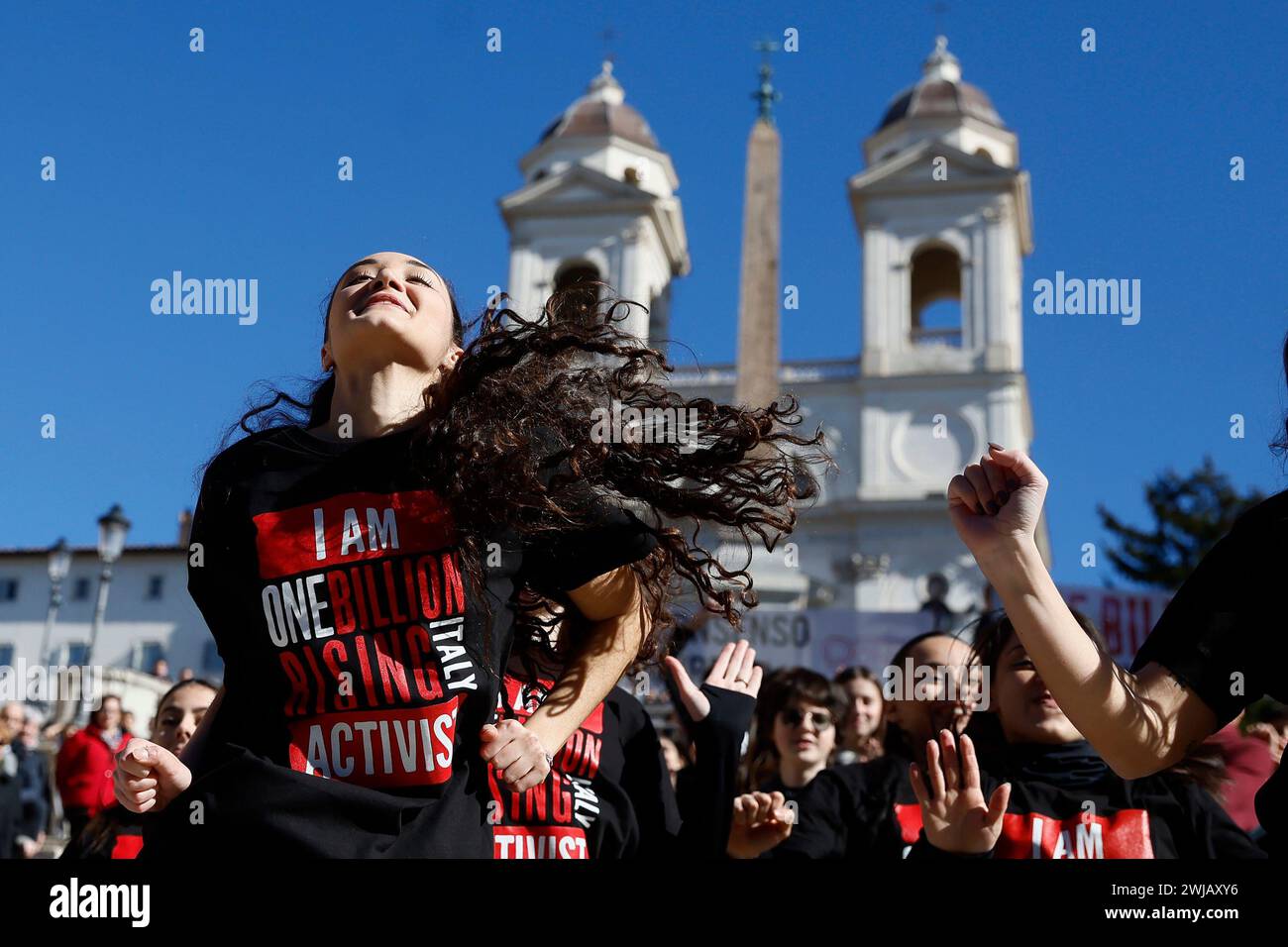 Roma, Italia. 14th Feb, 2024. Foto Cecilia Fabiano/LaPresse 14 Febbraio 2024 Roma, Italia ...