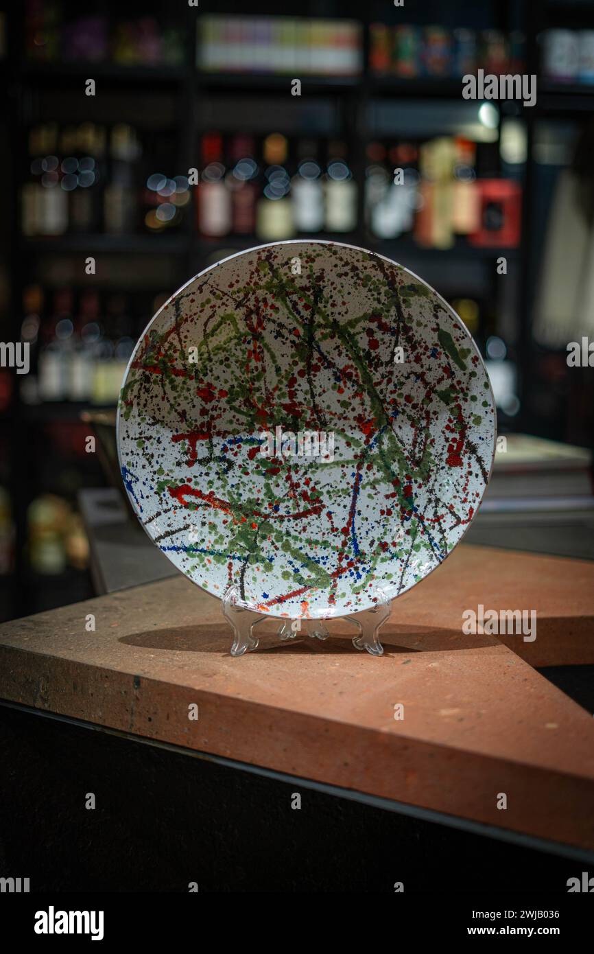 Colorful decorative plate hi-res stock photography and images - Alamy