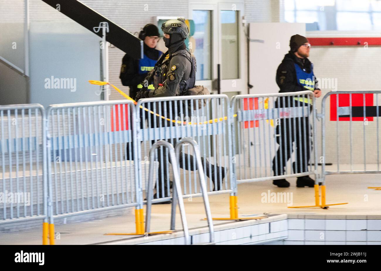 During Tuesday, the police and emergency services practiced regarding ...