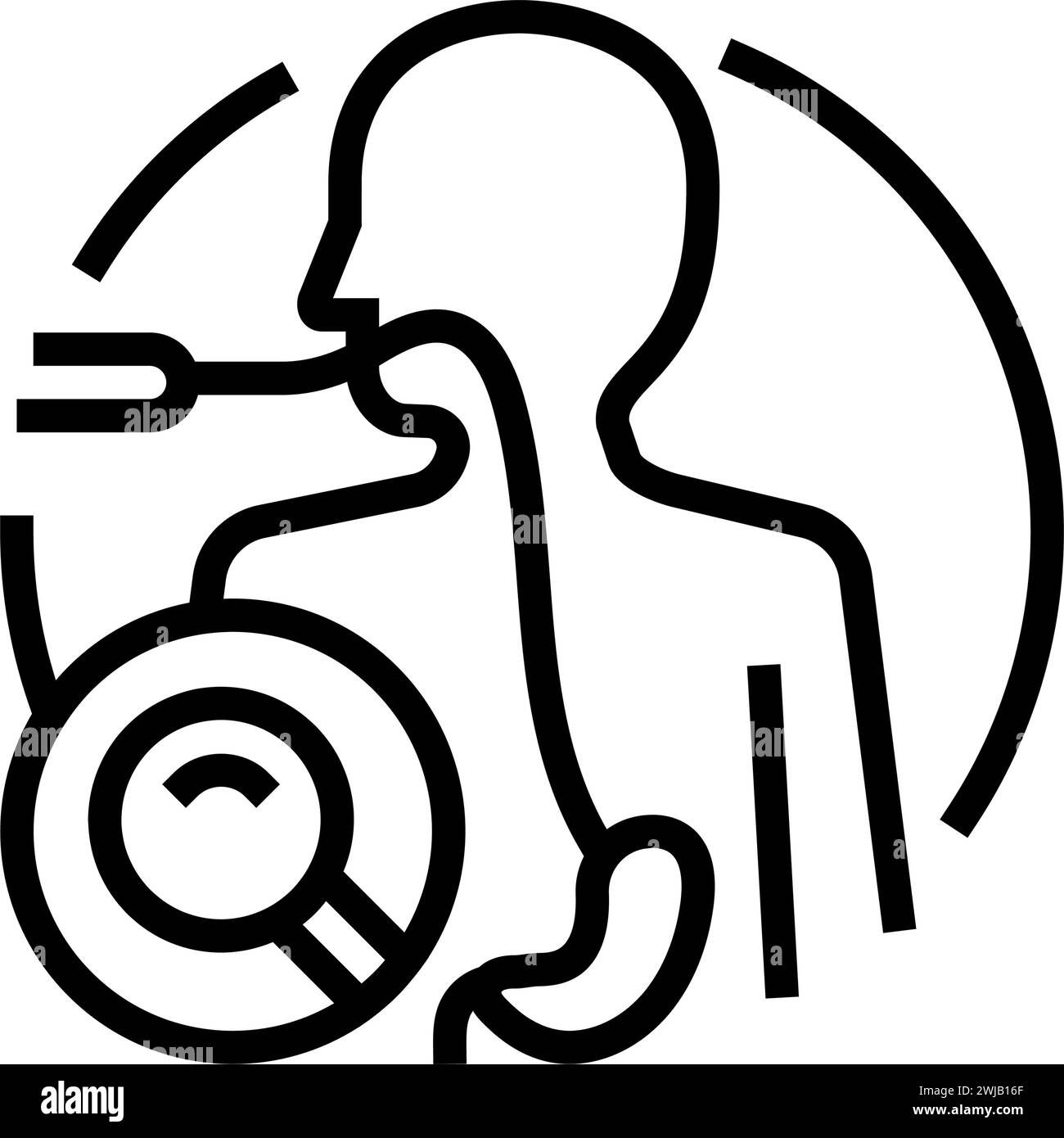 Endoscopy black doctor Stock Vector Images - Alamy