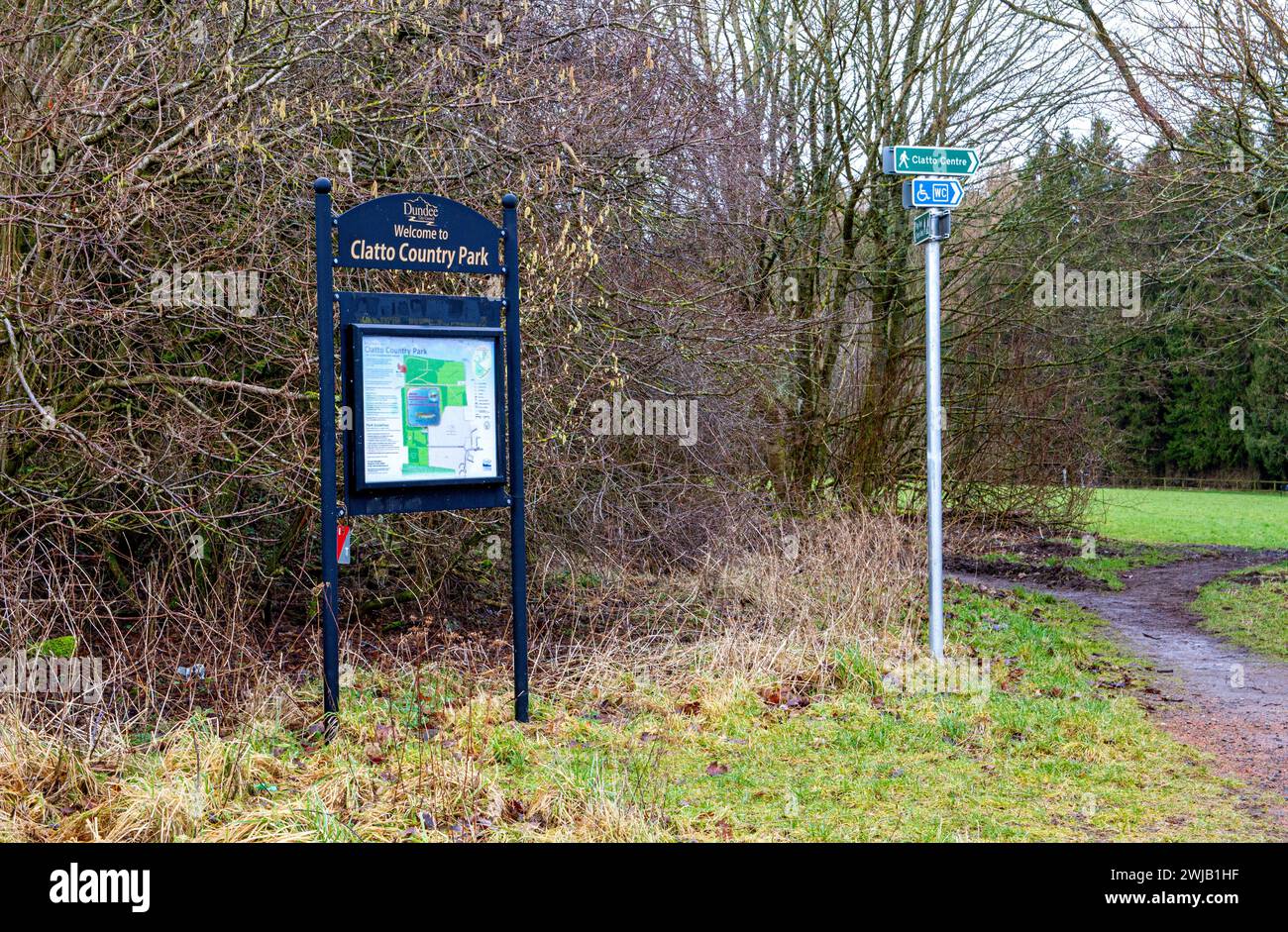 Dundee, Tayside, Scotland, UK. 14th Feb, 2024. UK Weather: Dull day ...
