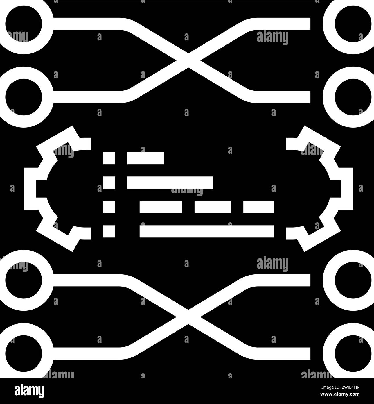 sorting algorithm glyph icon vector illustration Stock Vector Image ... sorting algorithm glyph icon vector illustration Stock Vector Image ...