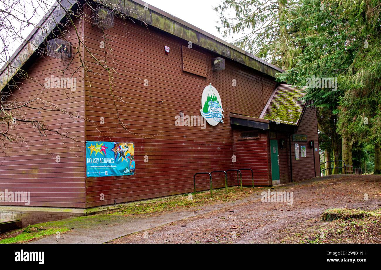 Raindrops forest scotland hi-res stock photography and images - Alamy