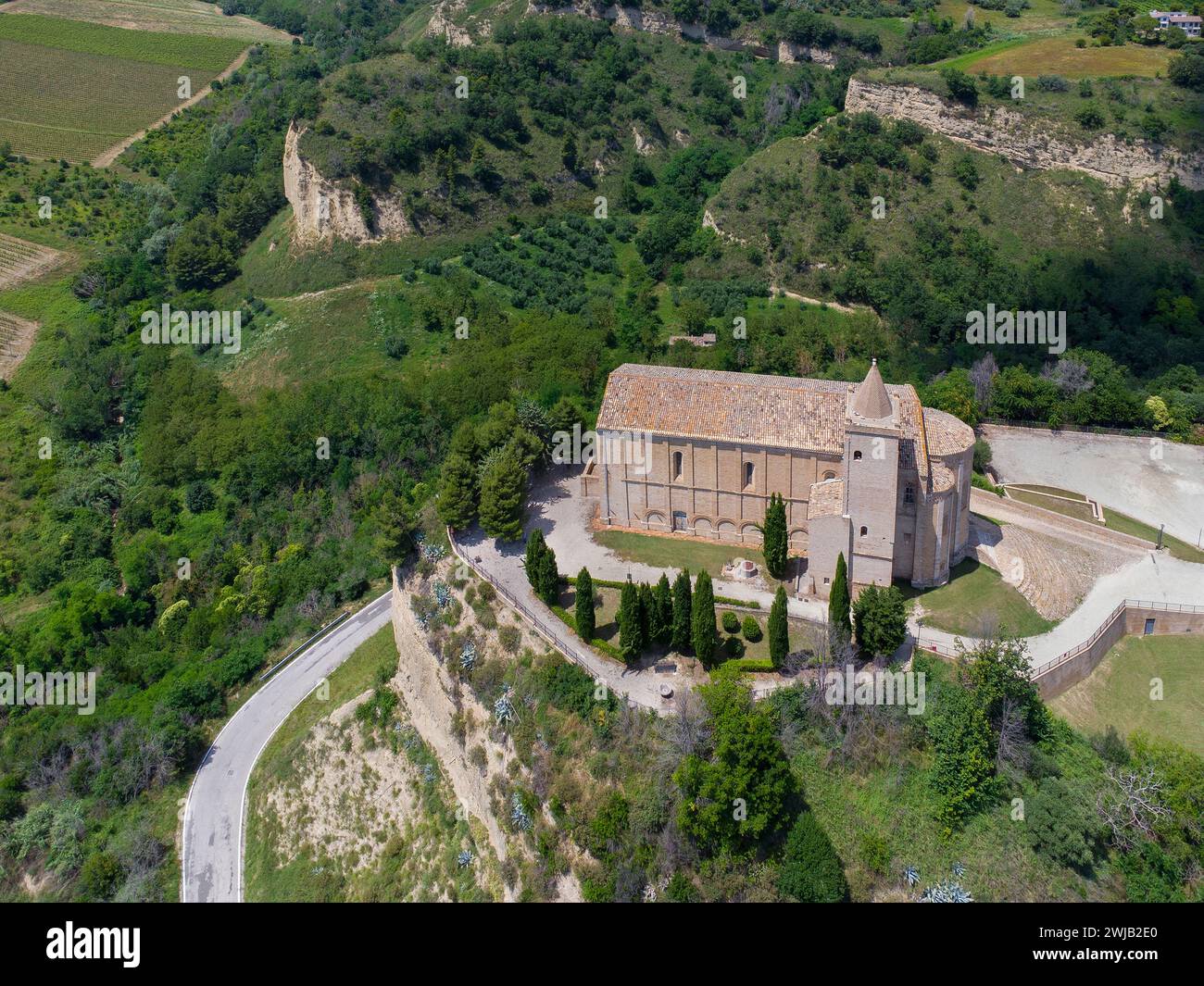 Offida (Italy, Marche, province of Ascoli Piceno), church of Santa ...