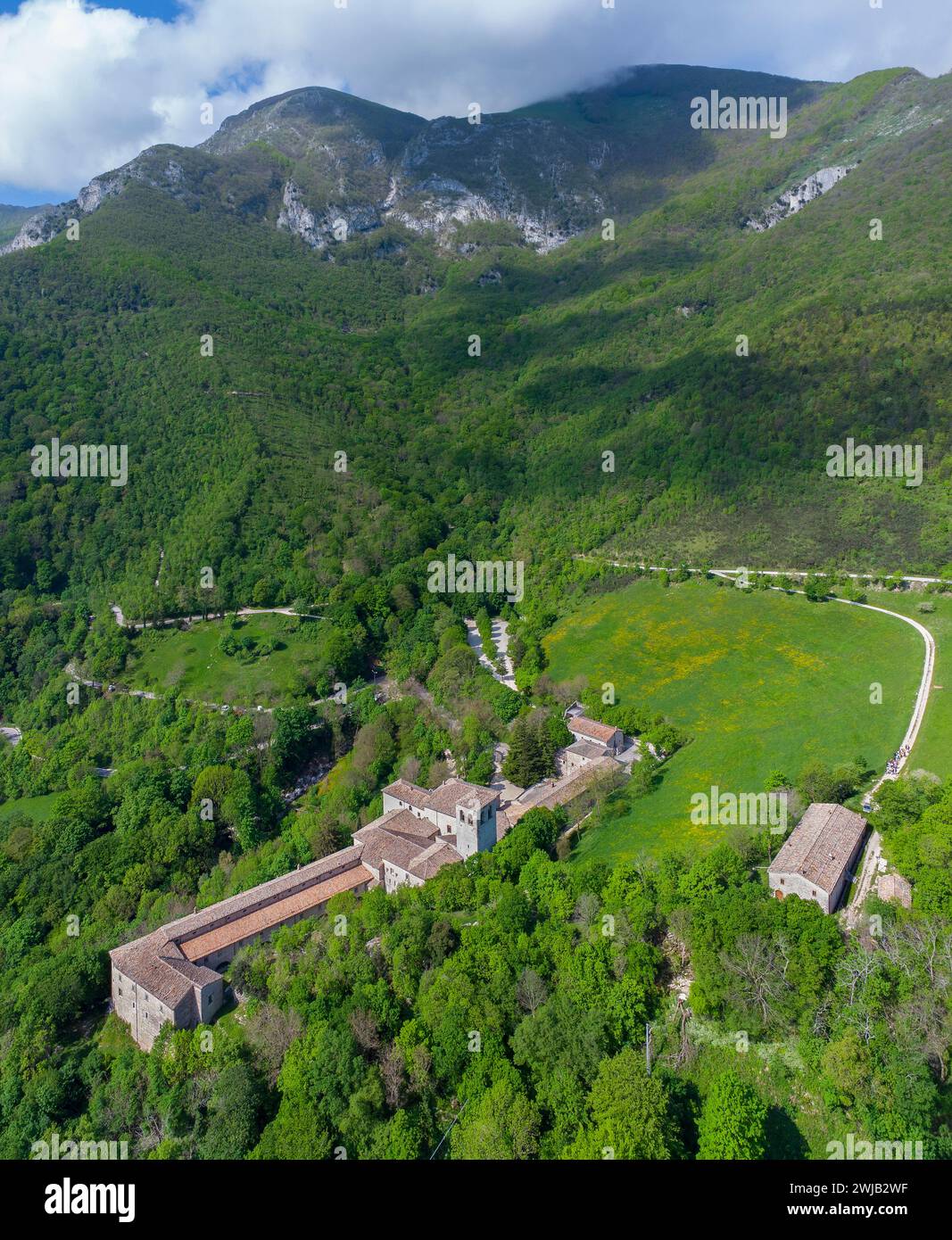 Sarra Sant'Abbondio (Italy, Marche, Pesaro province), Fonte Avellana ...