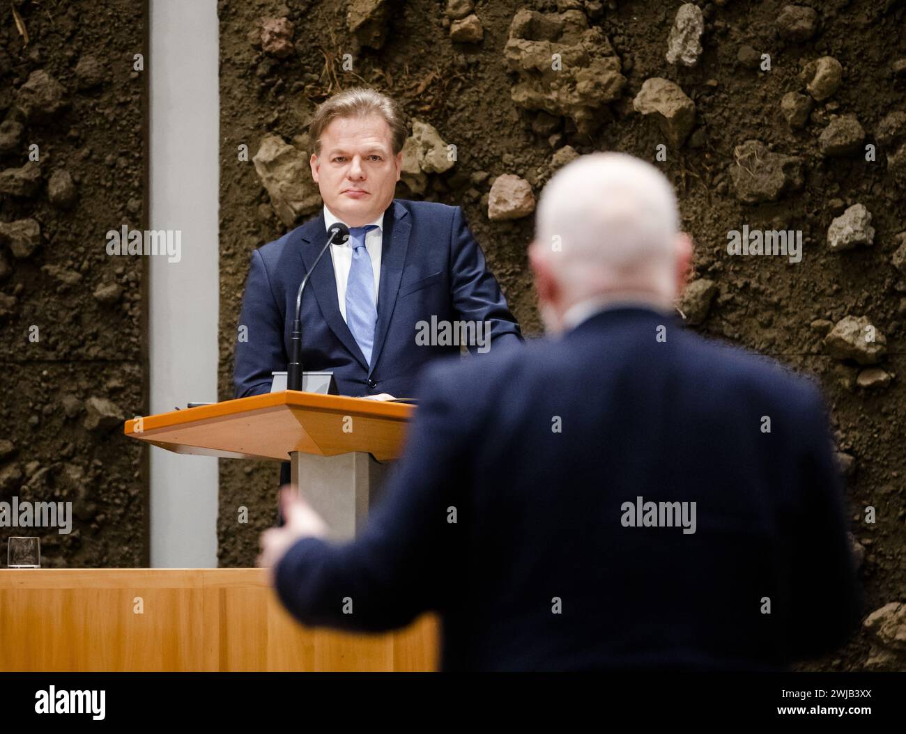THE HAGUE - Pieter Omtzigt (NSC) and Frans Timmermans (GroenLinks-PvdA ...
