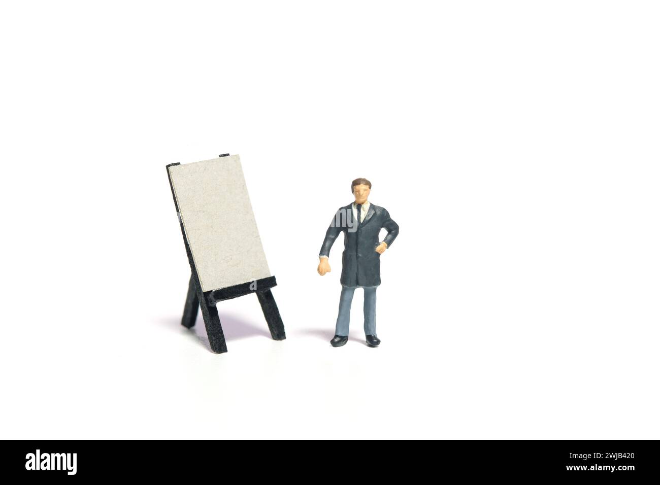 Teacher wearing business suit Cut Out Stock Images & Pictures - Alamy