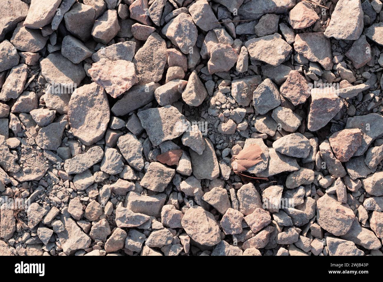 Gravel texture close up. Stones and pebbles on the ground under the ...