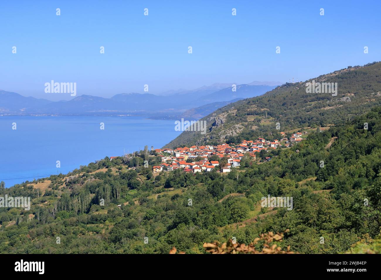 View over ohrid city hi-res stock photography and images - Alamy